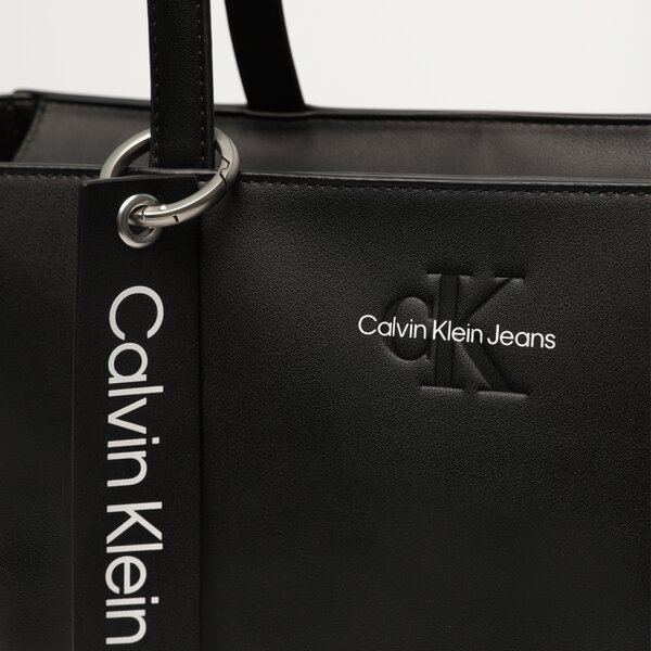 CALVIN KLEIN TOREBKA SCULPTED SHOPPER29 TAG kolor CZARNY (K60K610553BDS ...