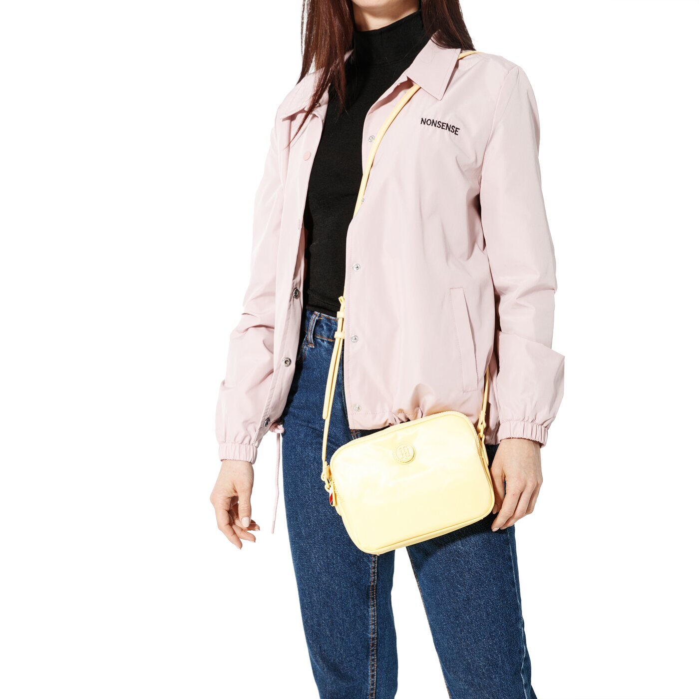 TOMMY HILFIGER TOREBKA POPPY CROSSOVER kolor żółty (AW0AW06420732 ...