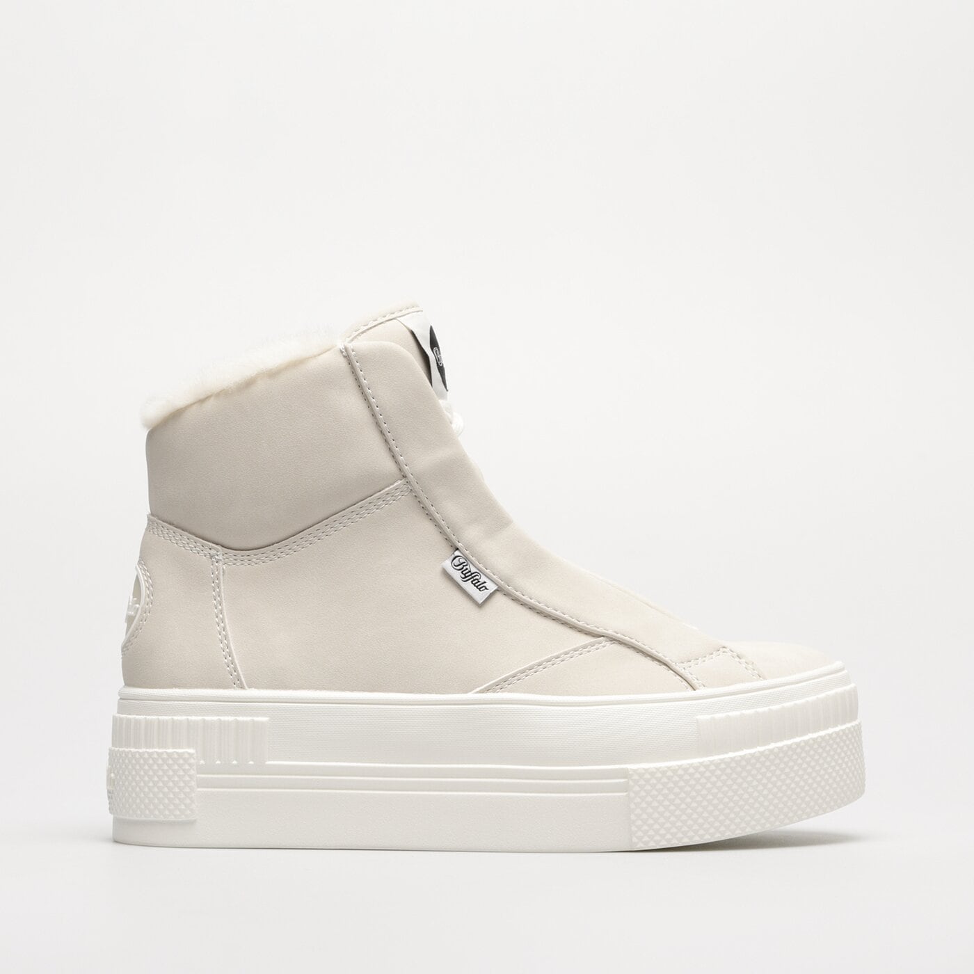 BUFFALO PAIRED PH WARM kolor BEŻOWY (1630829) - Kobieta - Sneakersy w ...