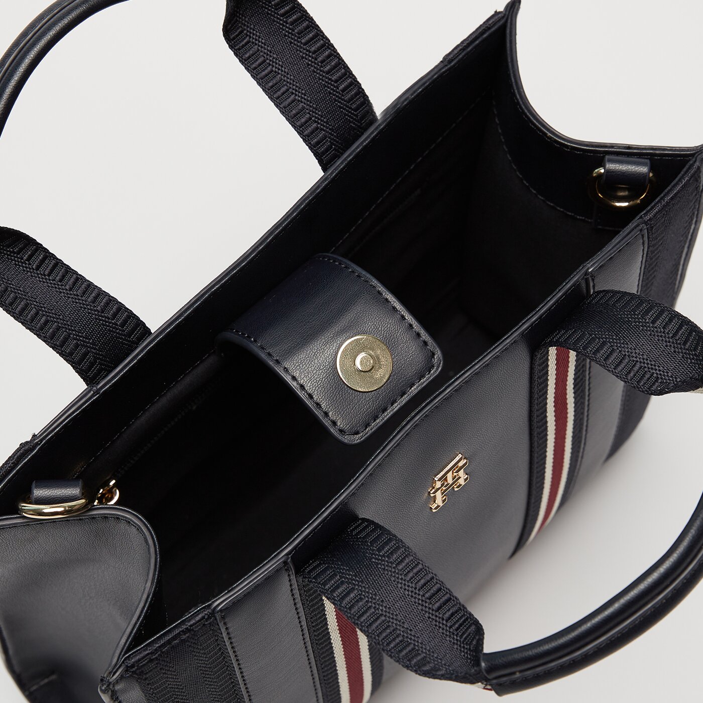 TOMMY HILFIGER TOREBKA TH IDENTITY SMALL TOTE CORP kolor granatowy ... TOMMY HILFIGER TOREBKA TH IDENTITY SMALL TOTE CORP kolor granatowy ...