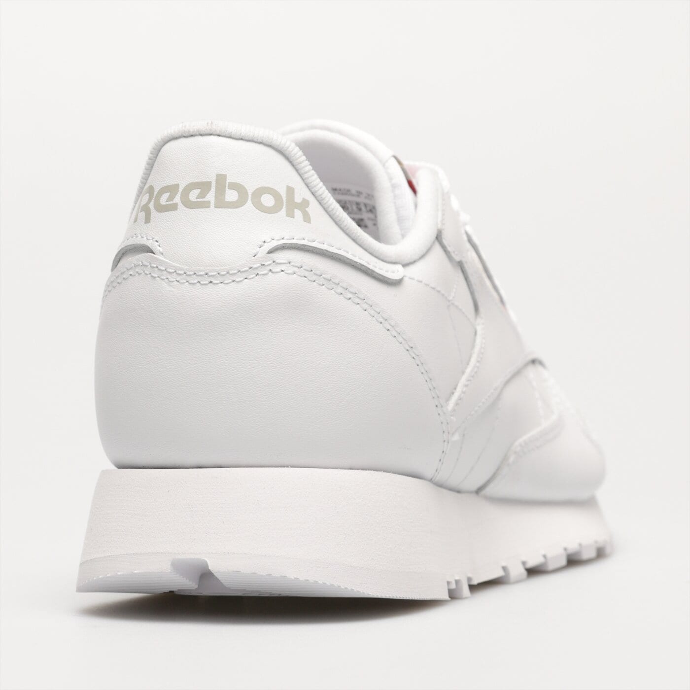REEBOK CLASSIC LEATHER kolor BIAŁY (100008492) - Mężczyzna - Sneakersy ...