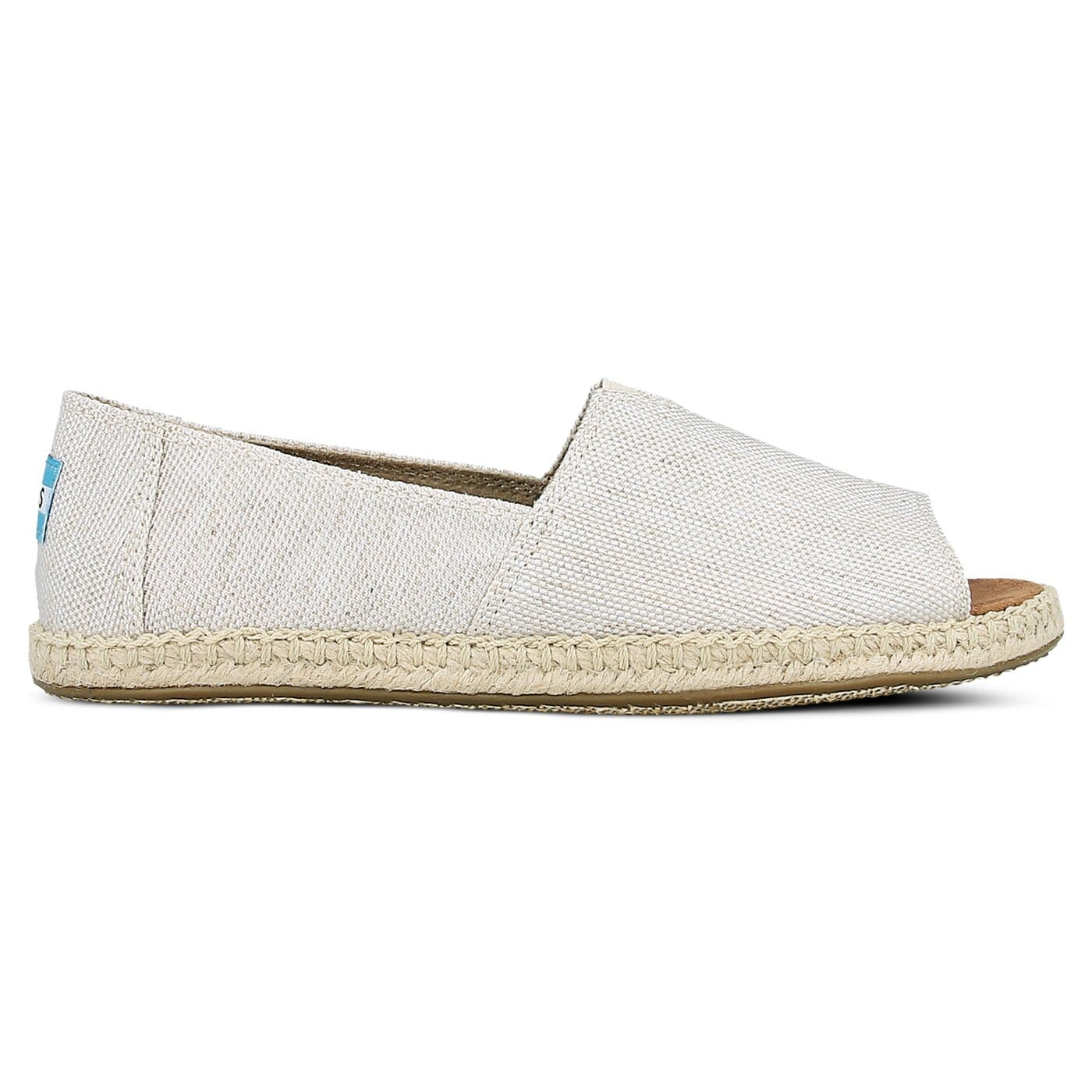 TOMS OPEN TOE ALPARGATA BEŻOWY (381149) - Espadryle 119,99 PLN ...