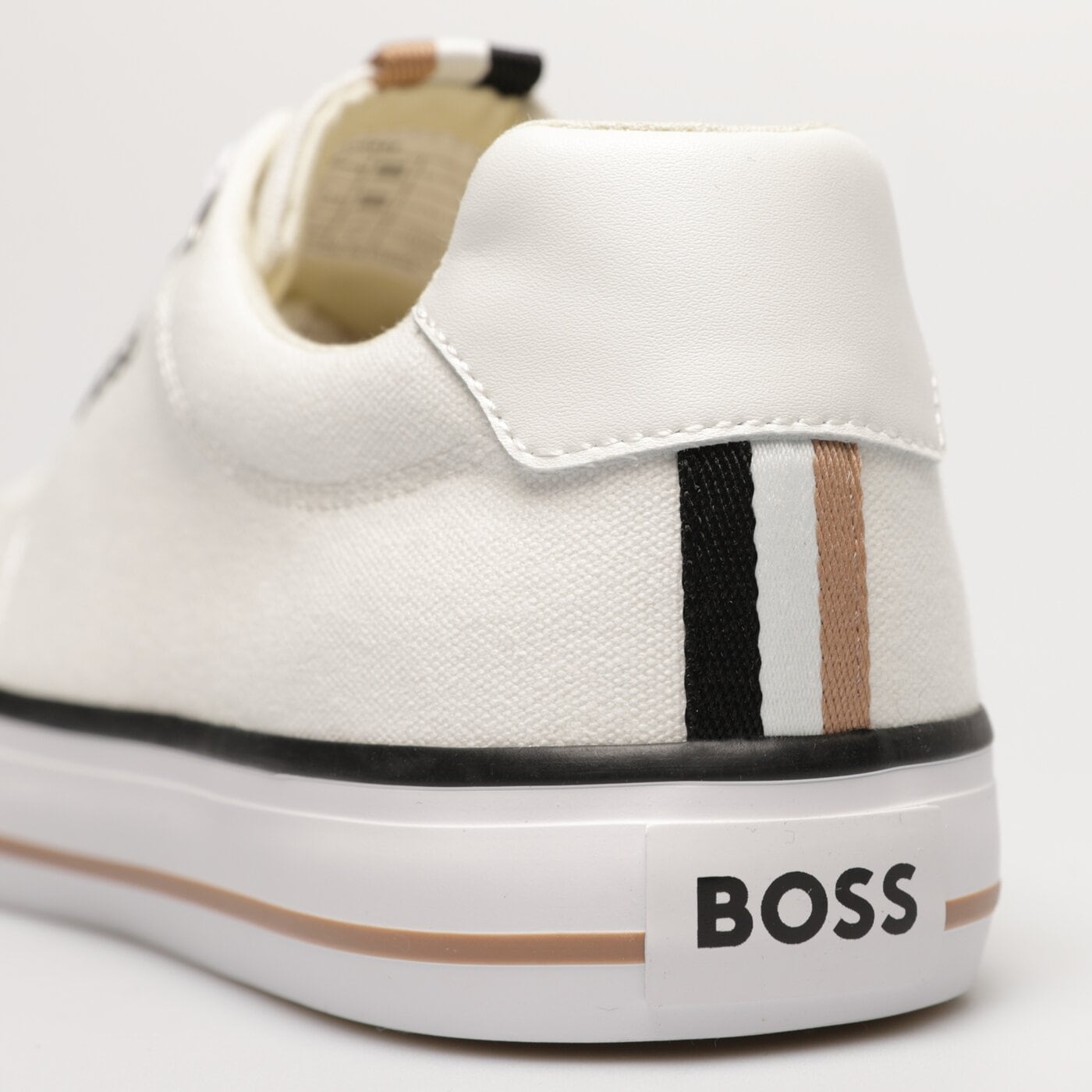 HUGO BOSS AIDEN TENN CV kolor BIAŁY (50470866100) - Mężczyzna - Trampki ...