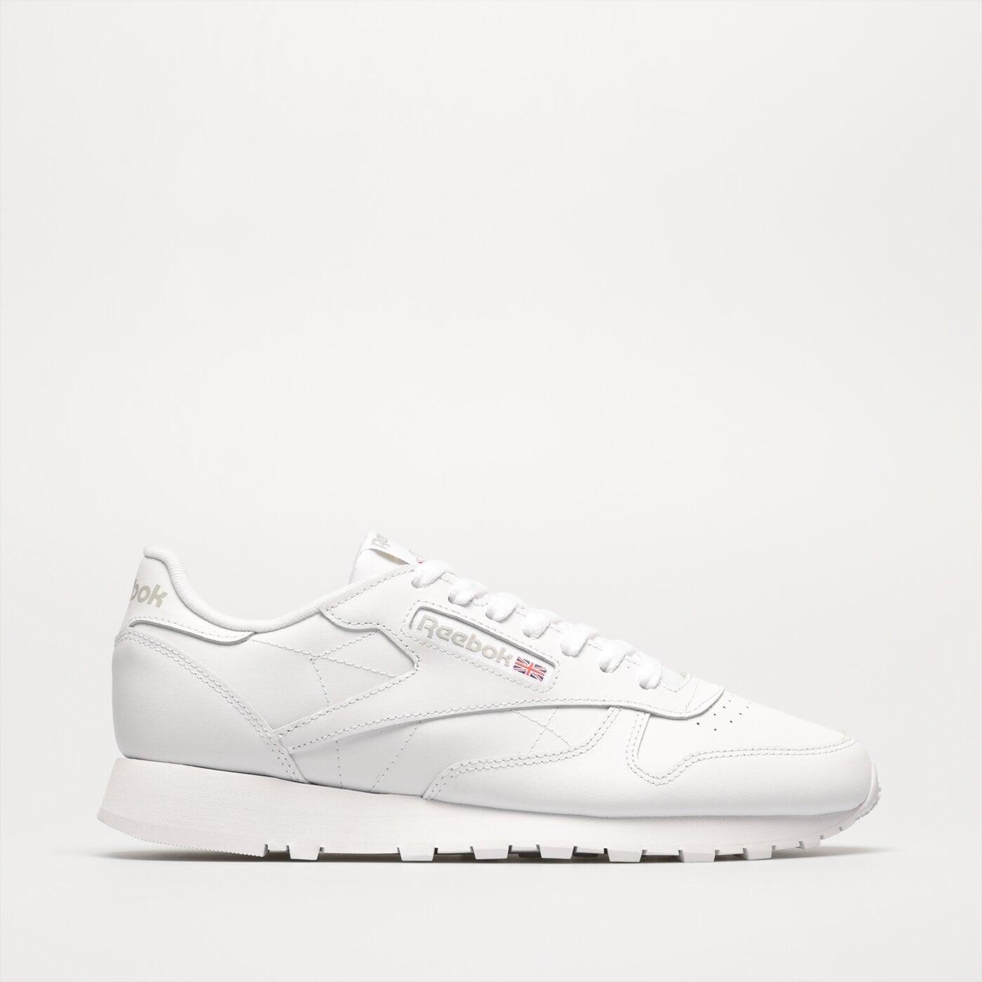 REEBOK CLASSIC LEATHER kolor BIAŁY (100008492) - Mężczyzna - Sneakersy ...