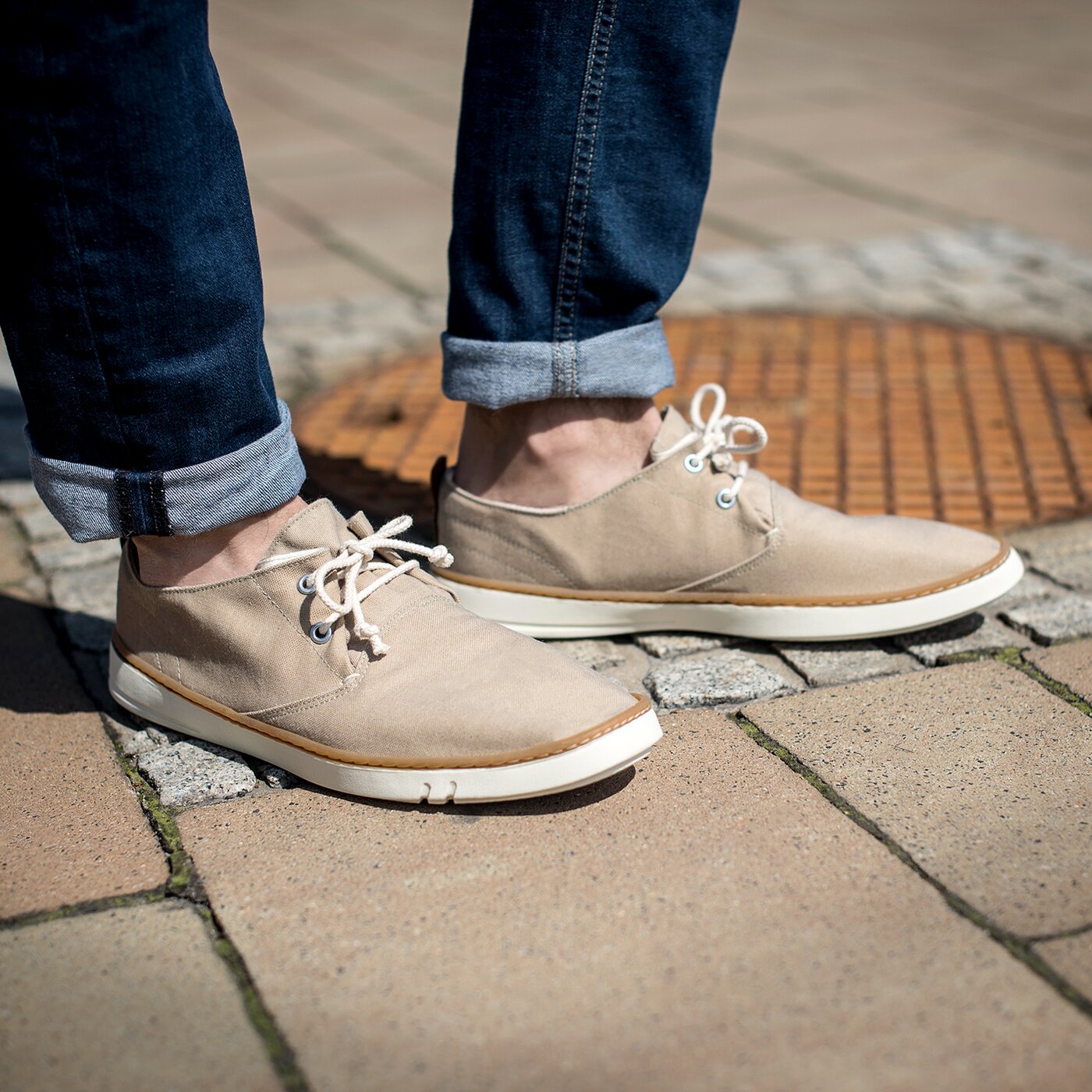 TIMBERLAND HOOKSET HANDCRAFTED FABRIC BEŻOWY (147945) - Trampki 149,99 ...